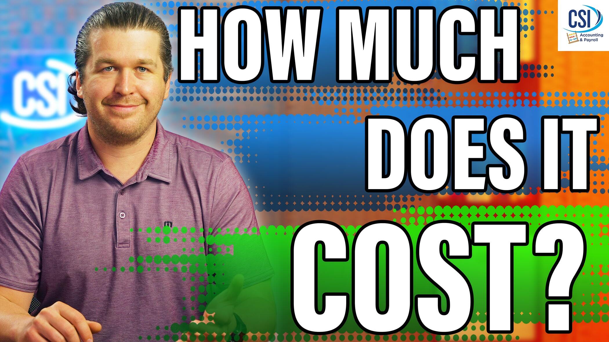 CSI Accounting & Payroll | Pricing